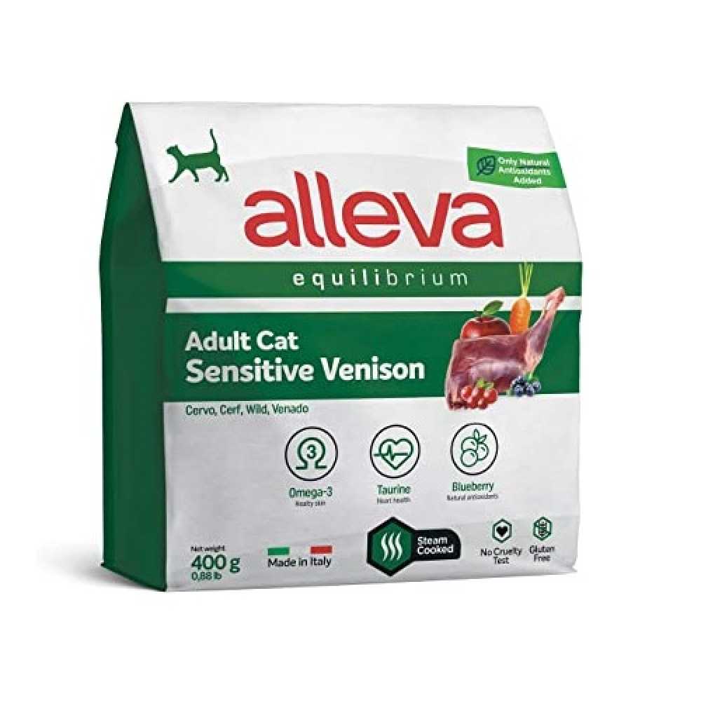 Alleva hrana za mačke EQUILIBRIUM SENSITIVE Adult - divljač 400g