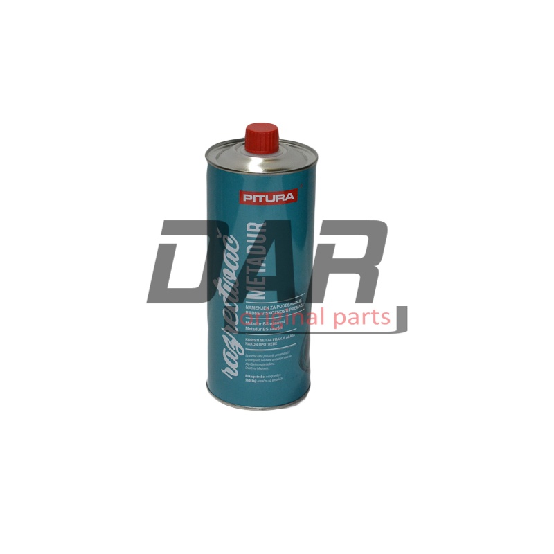 RAZREDJIVAC METADUR 0.8L PITURA