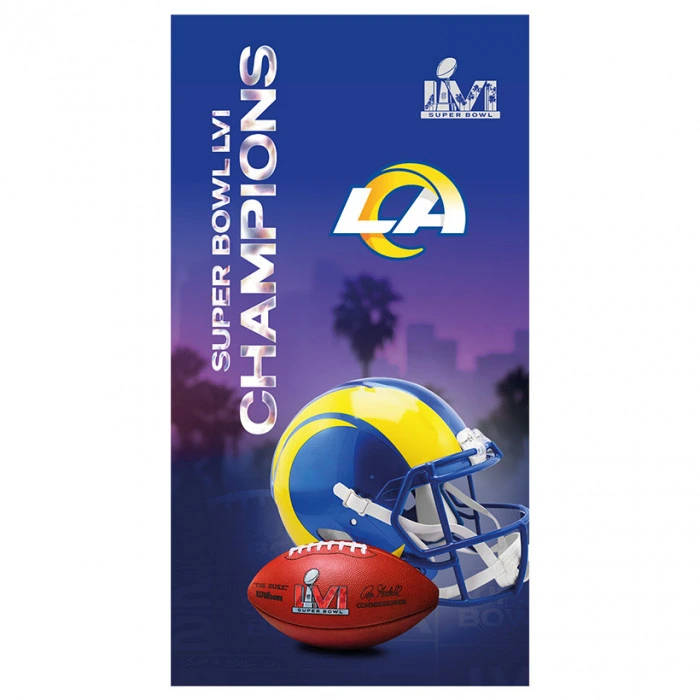 Los Angeles Rams Super Bowl LVI Champions peškir