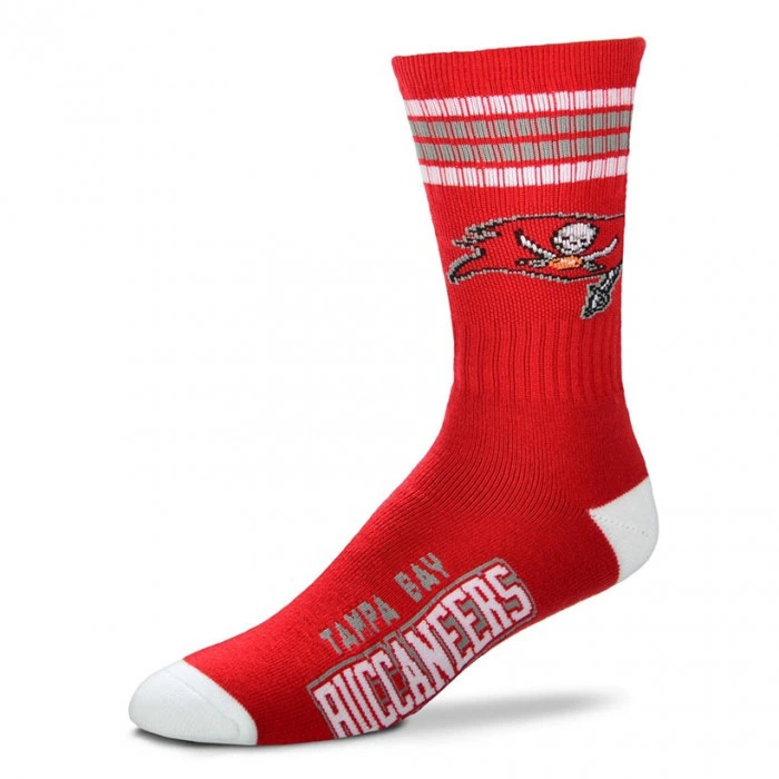 Tampa Bay Buccaneers For Bare Feet Graphic 4-Stripe Deuce čarape