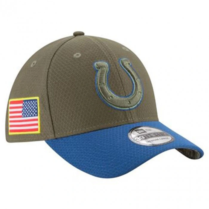 Indianapolis Colts New Era 39THIRTY 2017 Salute to Service kačket