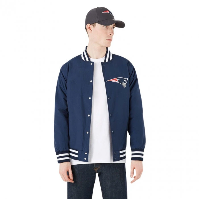 New England Patriots New Era Team Wordmark Bomber jakna