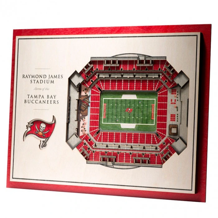 Tampa Bay Buccaneers 3D Stadium View slika