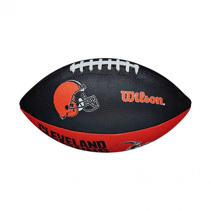 Cleveland Browns Wilson Team Logo Junior lopta za američki fudbal