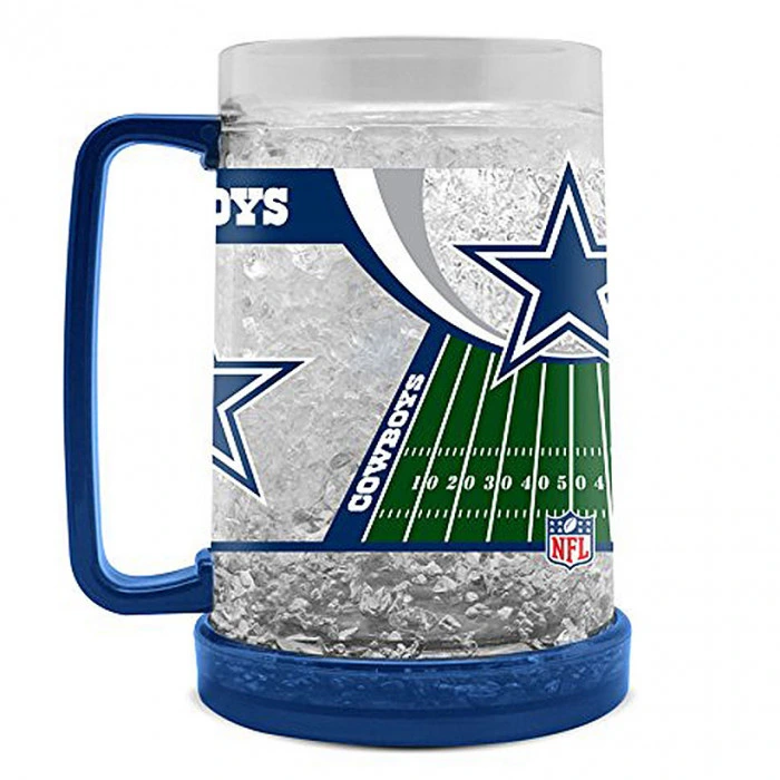 Dallas Cowboys Crystal Freezer krigla 475 ml