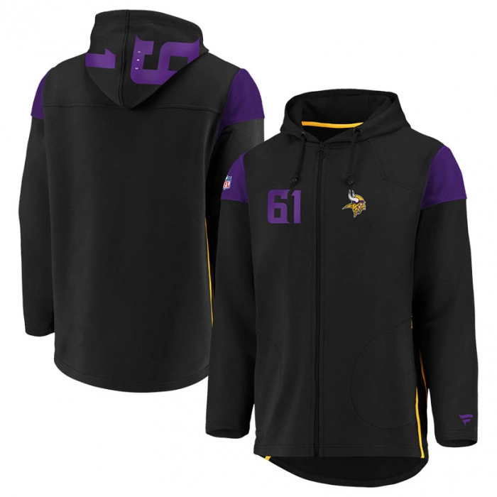 Minnesota Vikings Iconic Franchise Full Zip duks sa kapuljačom