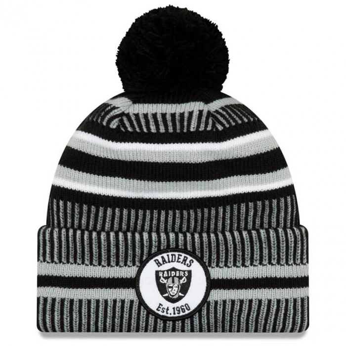 Oakland Raiders New Era 2019 NFL Official On-Field Sideline Cold Weather Home Sport 1960 zimska kapa