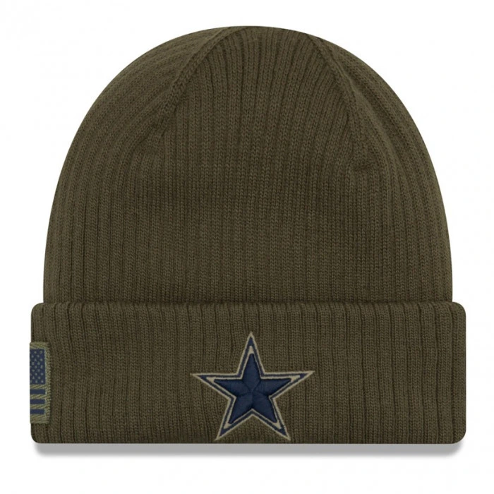 Dallas Cowboys New Era 2018 Salute To Service Sideline Cuff zimska kapa