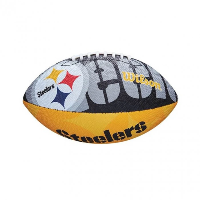 Pittsburgh Steelers Wilson Team Logo Junior lopta za američki fudbal