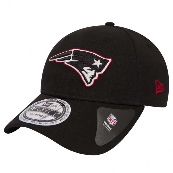 New England Patriots New Era 9FORTY Glow In The Dark Black kačket (80536341)