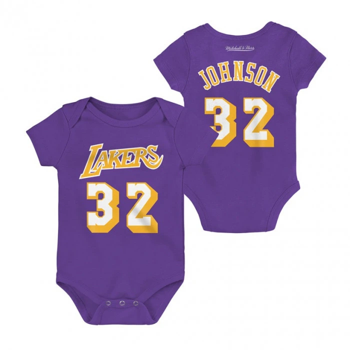 Magic Johnson 32 Los Angeles Lakers Mitchell & Ness Retro bodi