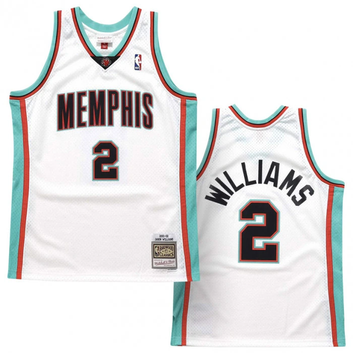 Jason Williams 2 Memphis Grizzlies 2001-02 Mitchell & Ness Swingman dres