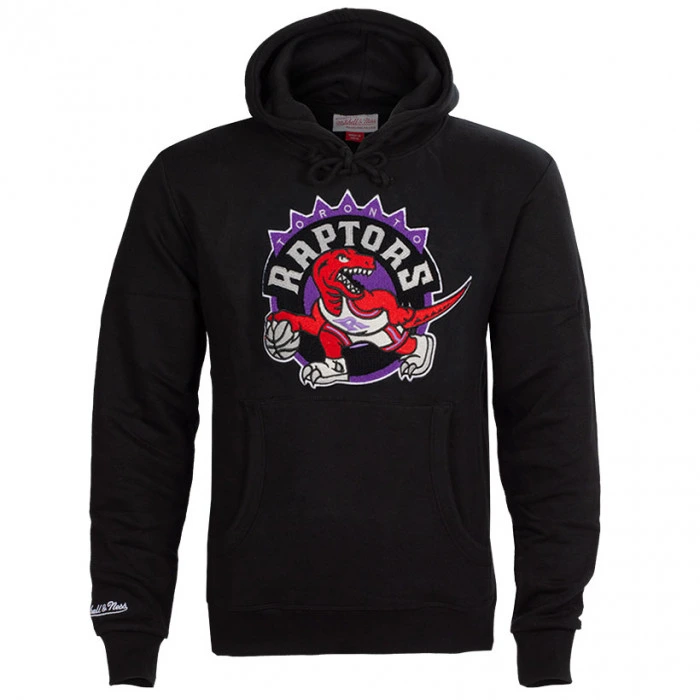 Toronto Raptors Mitchell & Ness Chenille Logo duks sa kapuljačom