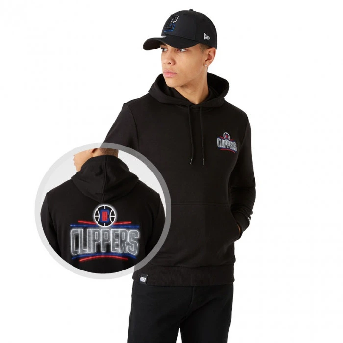 Los Angeles Clippers New Era Neon PO duks sa kapuljačom