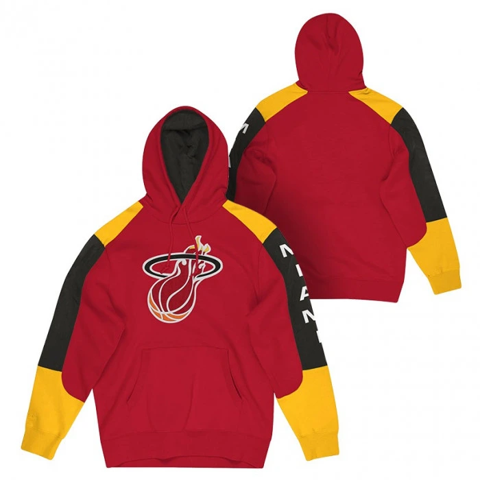 Miami Heat Mitchell & Ness Fusion duks sa kapuljačom