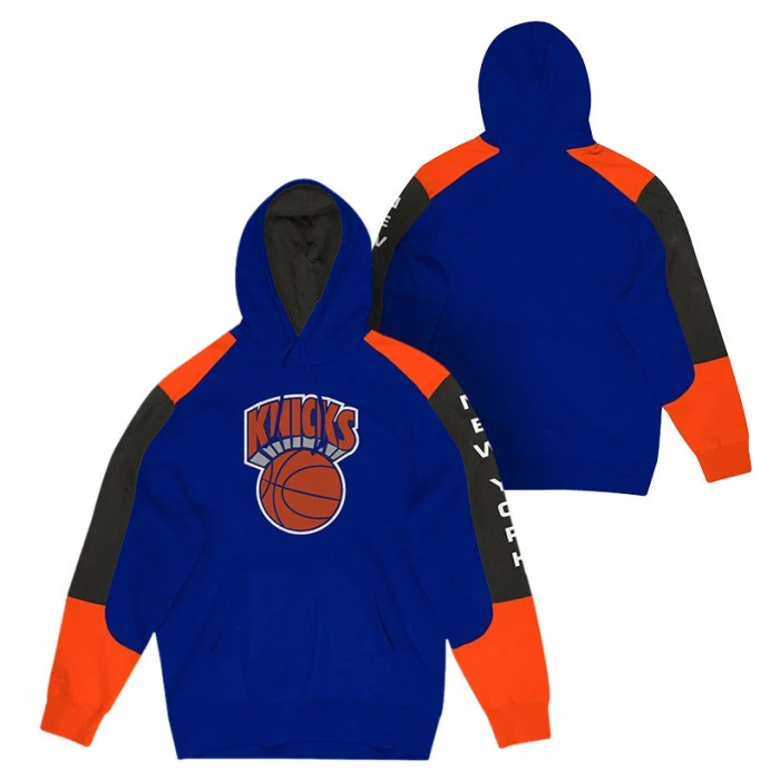 New York Knicks Mitchell & Ness Fusion duks sa kapuljačom