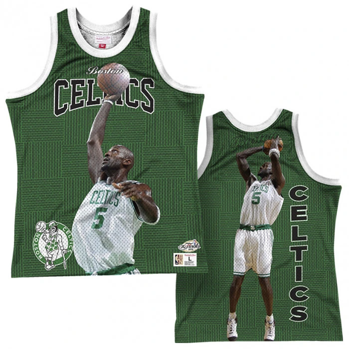 Kevin Garnett 5 Boston Celtics Mitchell & Ness Behind the Back Player Tank Top majica