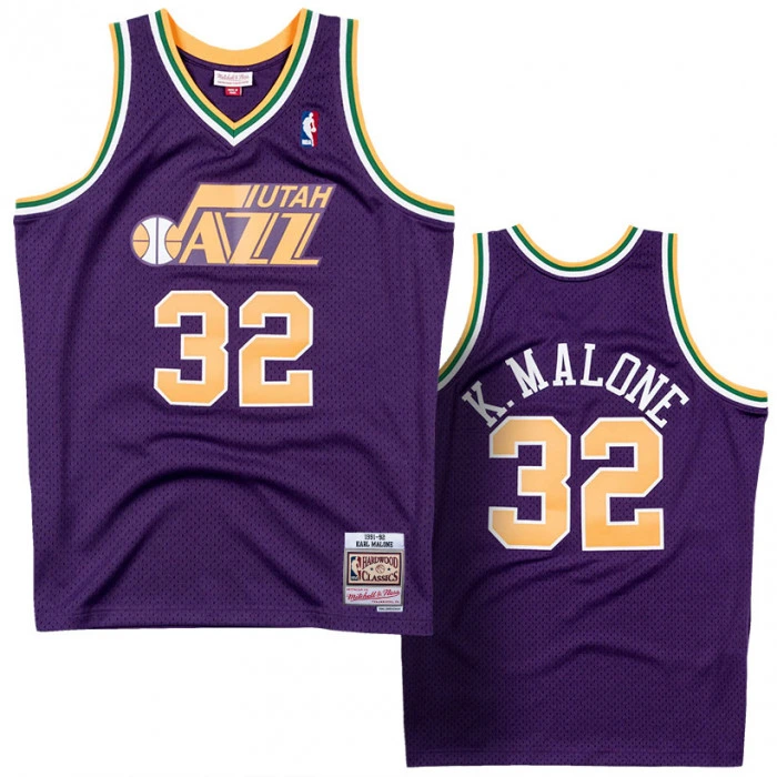 Karl Malone 32 Utah Jazz 1991-92 Mitchell & Ness Swingman dres