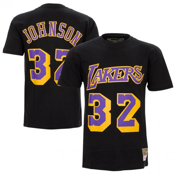 Magic Johnson 32 Los Angeles Lakers Mitchell & Ness HWC majica