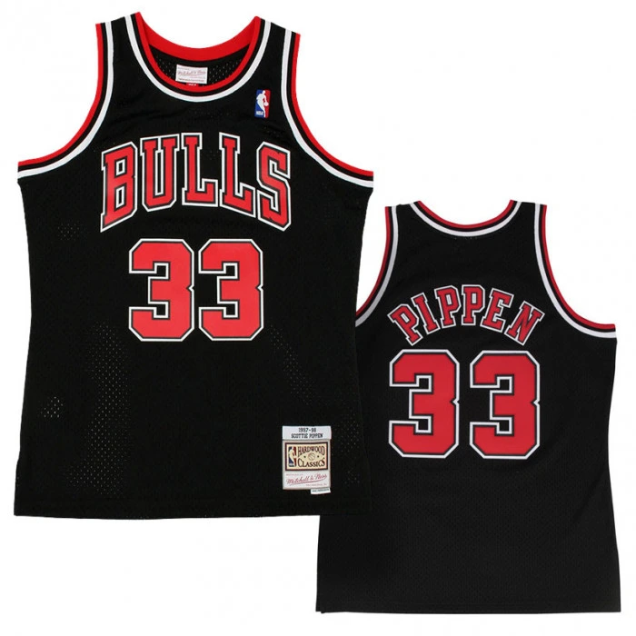 Scottie Pippen 33 Chicago Bulls 1997-98 Mitchell & Ness Alternate Swingman dres