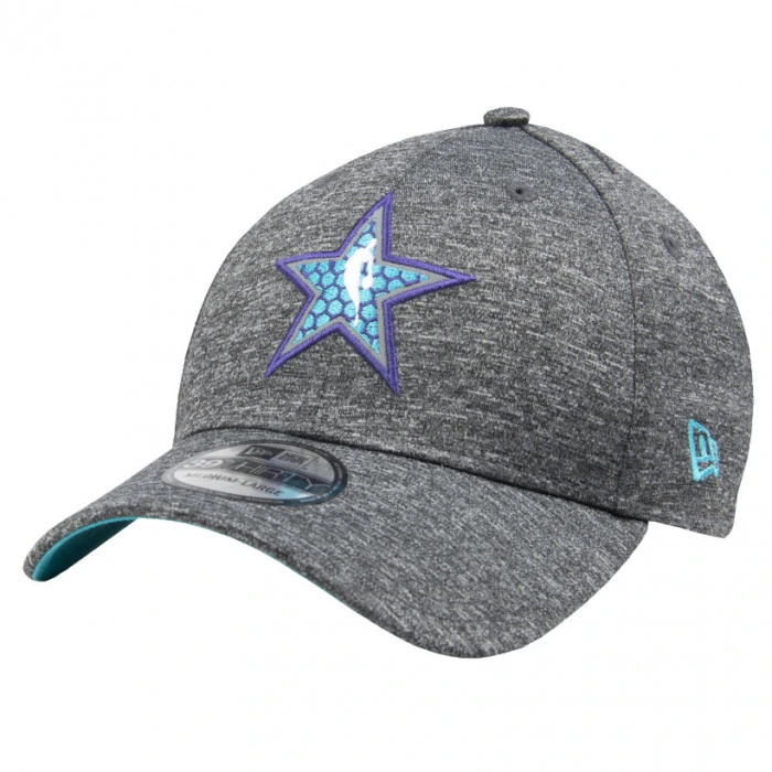 Charlotte Hornets New Era 39THIRTY All Star game 2019 All Shadow Tech kačket