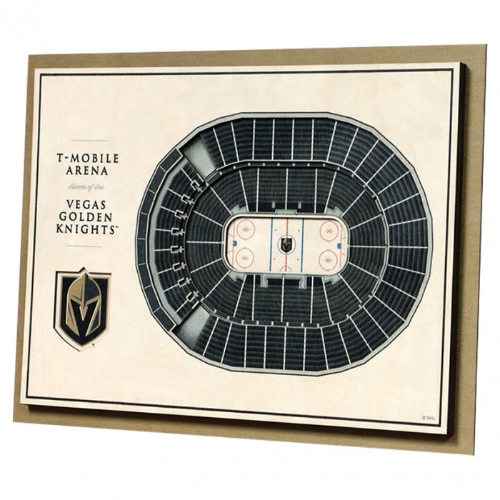 Vegas Golden Knights 3D Stadium View slika