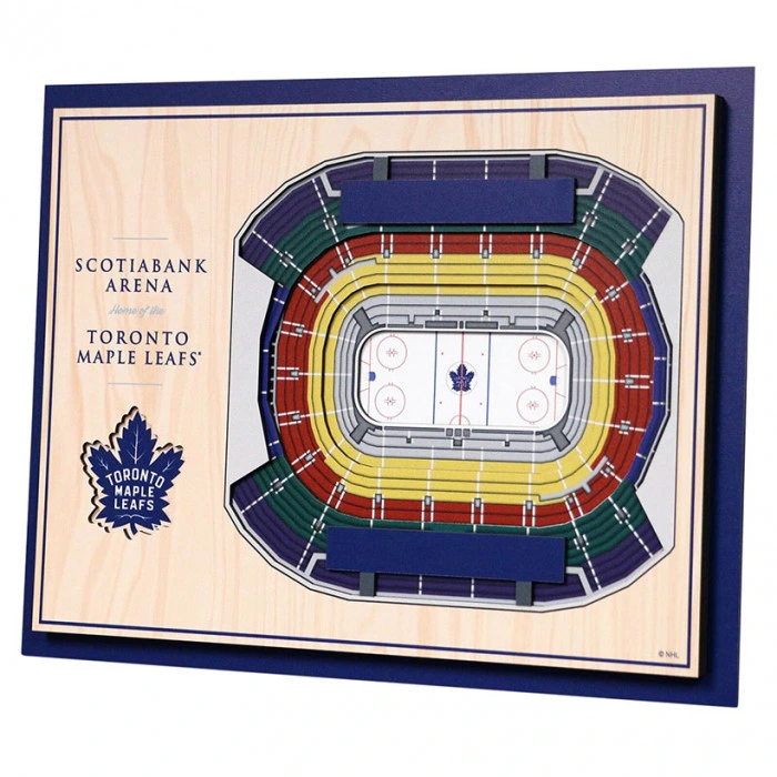 Toronto Maple Leafs 3D Stadium View slika