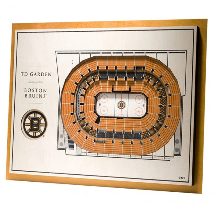 Boston Bruins 3D Stadium View slika