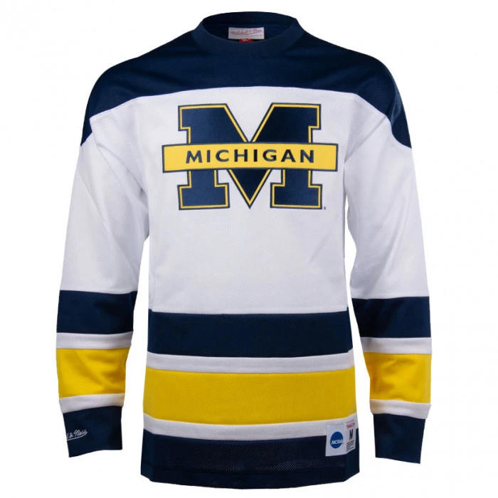 Michigan Wolverines Mitchell & Ness dres