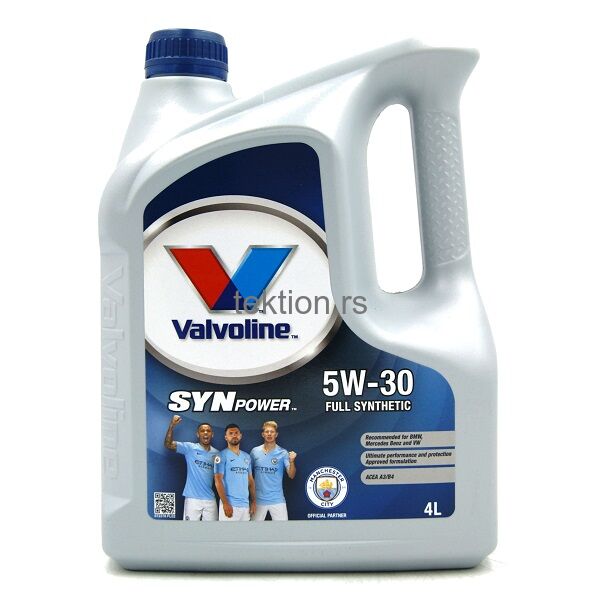 Valvoline SynPower 5W30 sintetičko motorno ulje 4Lit