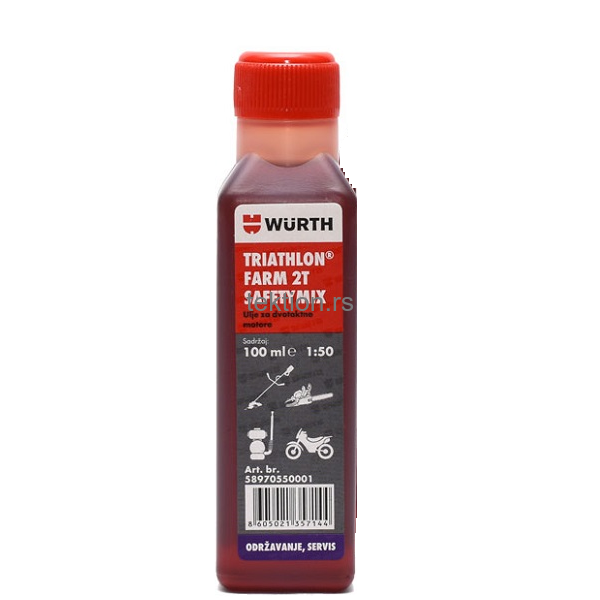 Wurth Triathlon Farm 2T Safetymix 100ml. ulje za dvotaktne motore