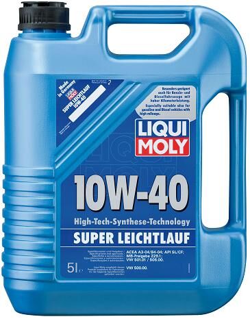Liqui Moly Super Leichtlauf SAE 10W40 5Lit. polusintetičko motorno ulje