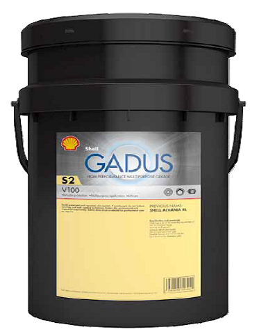 Shell Gadus S2 V 100 2 18kg. Litijumova mast