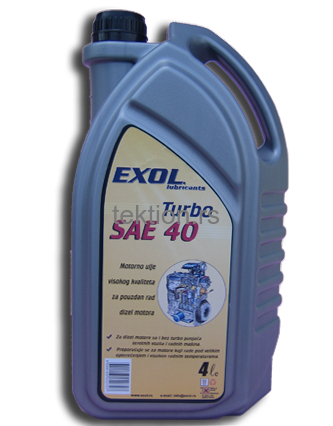 Exol Turbo SAE 40 4Lit.