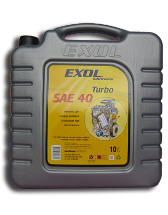 Exol Turbo SAE 40 10Lit.