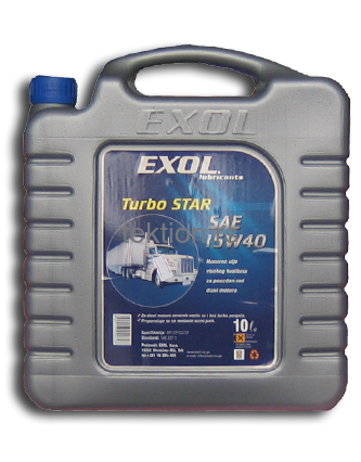 Exol Turbo Star SAE 15W40 10Lit.