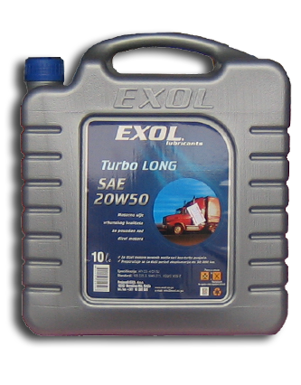 Exol Turbo Long SHPD SAE 20W50 10Lit.