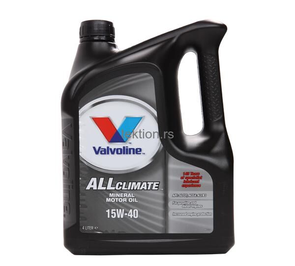 Valvoline All Climate SAE 15W40 4Lit.