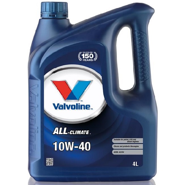 Valvoline All Climate SAE 10W40 4Lit.