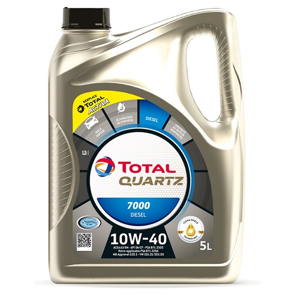 Total Quartz 7000 Diesel 10W40 5Lit