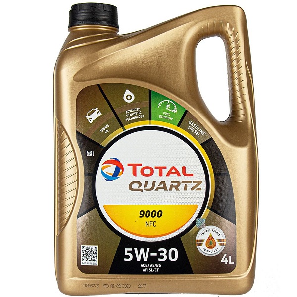 Total Quartz 9000 NFC 5W30 4Lit