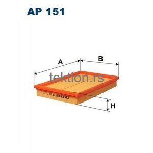 Filtron AP151 filter vazduha Ford Fiesta IV