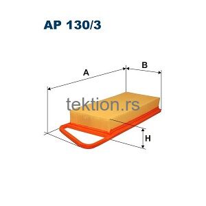 Filtron AP130/3 filter vazduha Ford/Mazda/Citroen/Peugeot/Toyota 1.4HDI/TDCI