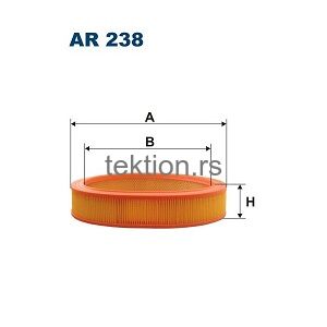 Filtron AR238 filter vazduha Ford Scorpio/Sierra/Escort II