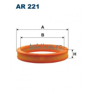 Filtron AR221 filter vazduha Ford Fiesta I