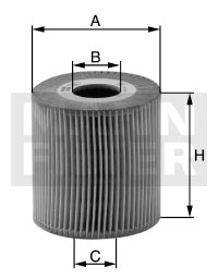 Mann HU 7019 Z filter ulja Toyota