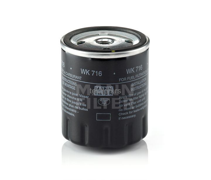 Mann WK 716 filter goriva Mercedes W123