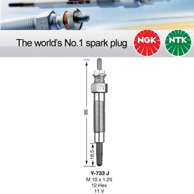 NGK Y-733J grejač Mitsubishi