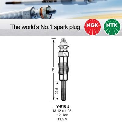 NGK D-Power 6 Y-916J grejač Mercedes/Daewoo