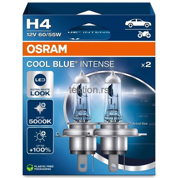 Osram auto sijalica Cool Blue Intense Next Generation 12V H4 60/55W Duobox